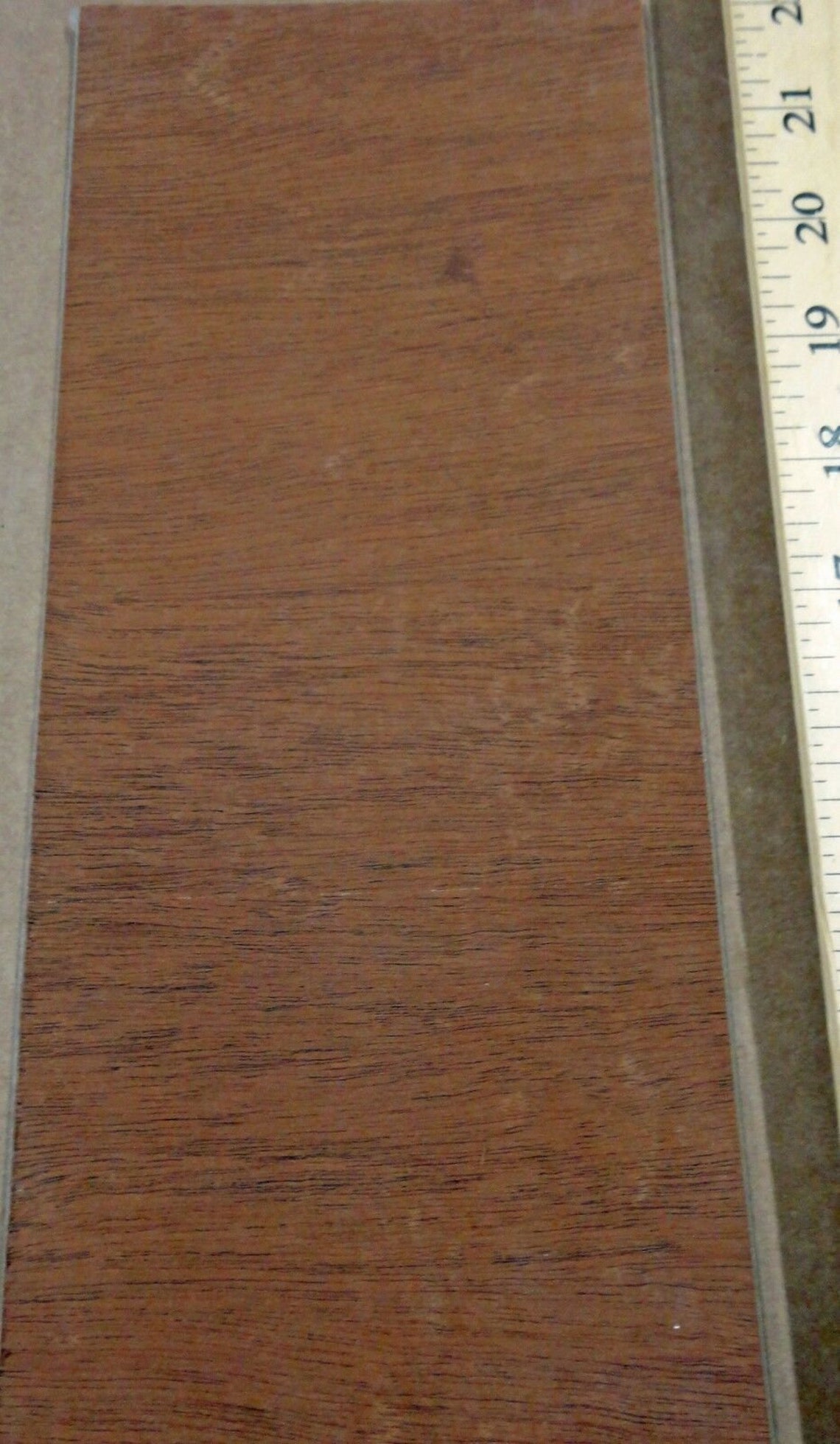 Mahogany Wood Veneer 4 X 11 Phenolic Backer Hpl | Etsy
