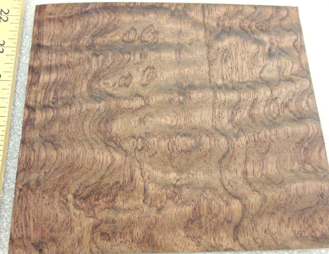Waterfall Bubinga Figured Kewazinga Wood Veneer 7 X - Etsy
