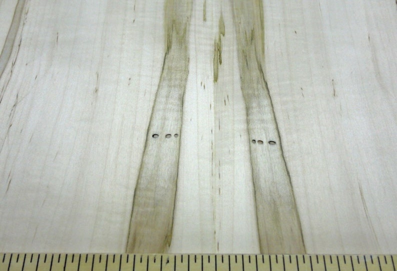 Maple Spalted Ambrosia Wood Veneer 48 X 120 X - Etsy