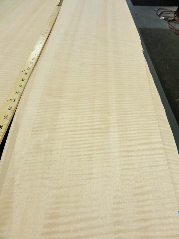 Anigre Figured Tiger Fiddleback Wood Veneer 11 X | Etsy