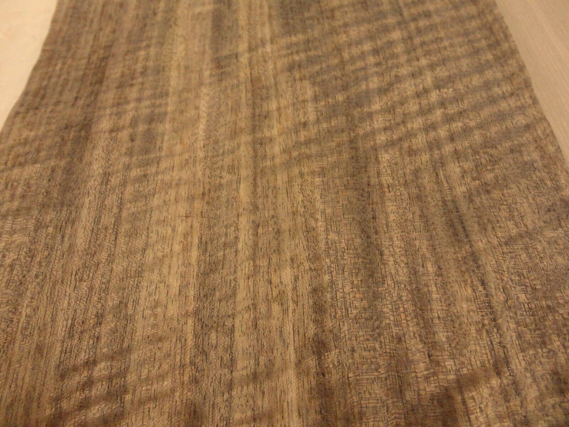 Etimoe Figured African Walnut Wood Veneer 10 X 36 - Etsy
