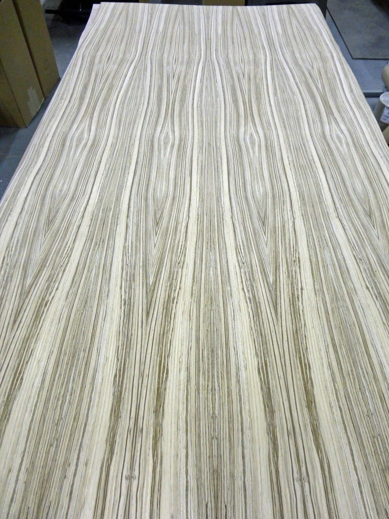 Zebrawood African Genuine Wood Veneer 48 X 96 With - Etsy