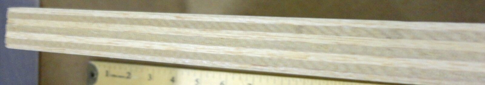 Lauan Prefinished Wood Veneer Plywood Sheet 7.75" X 7.5" X 3/4" Sample ...