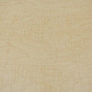 Curly Maple Figured Tiger Wood Veneer 24" X 96" With PSA Adhesive AAA ...