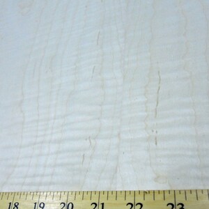 Curly Maple Figured Tiger Wood Veneer 24" X 96" With PSA Adhesive AAA ...