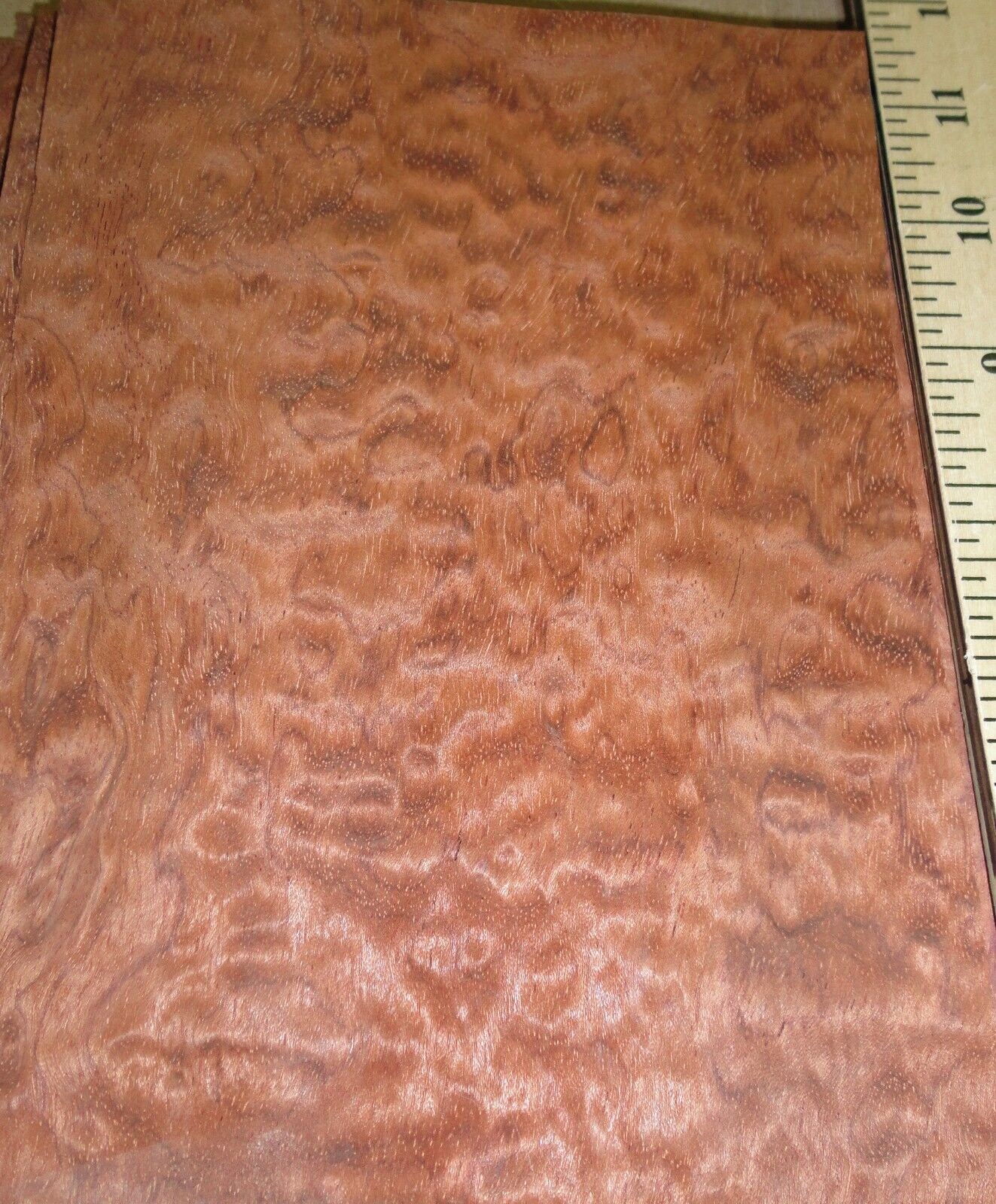 Bubinga Pommele Figured Wood Veneer 7 X 8 Raw No - Etsy