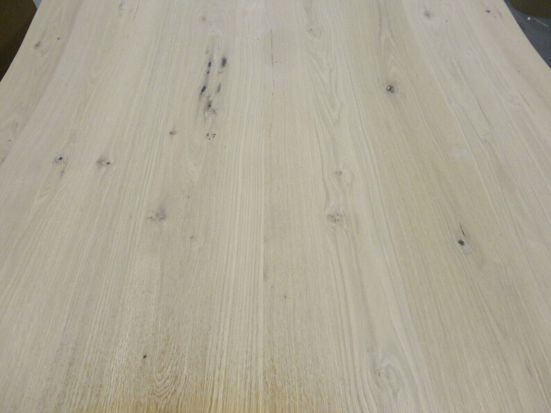 Oak White Rustic Plank Knotty Wood Veneer 48 X 96 on Paper Backer 1/40 ...