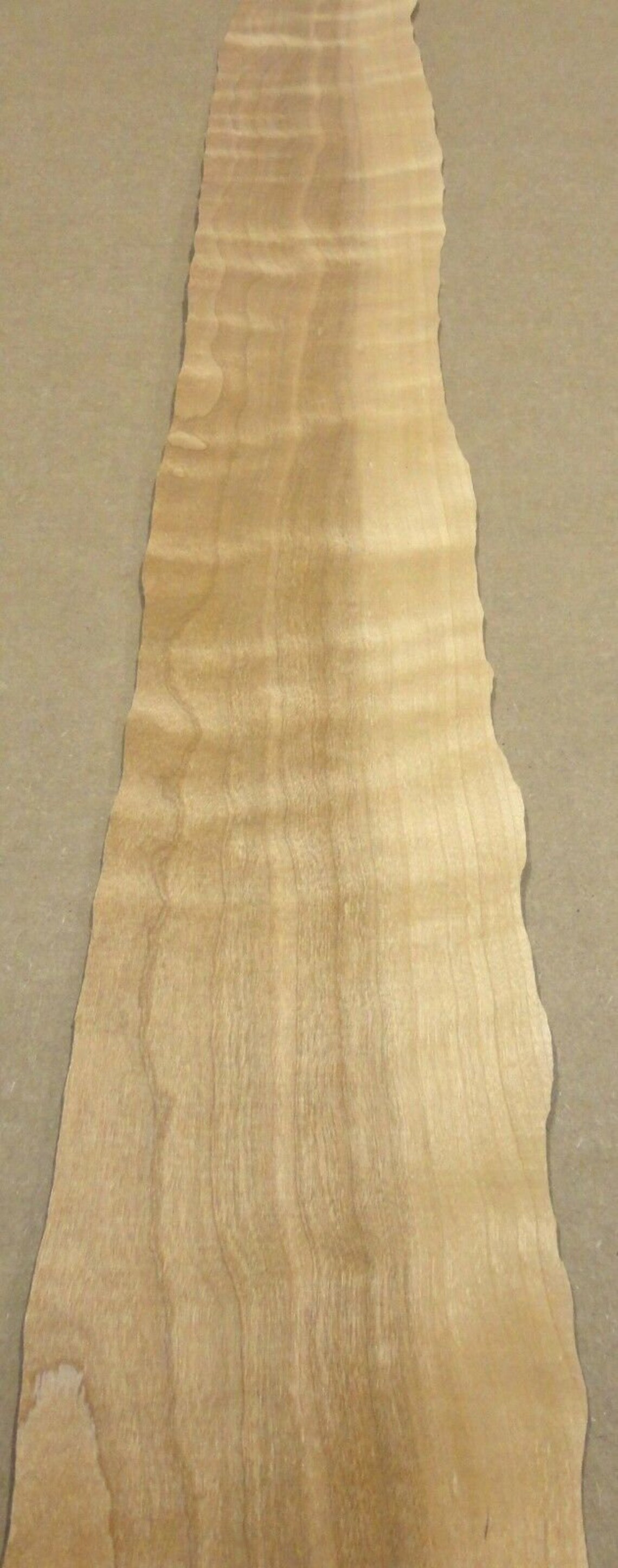 Cherry Sap Figured Wood Veneer 4 X 41 Raw No - Etsy