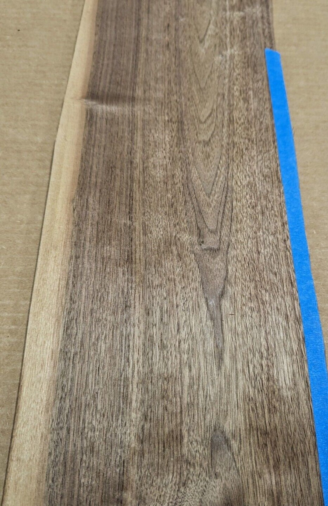 Walnut Flat Cut Wood Veneer 8 X 20 Raw No Backing 1/42 Thickness - Etsy