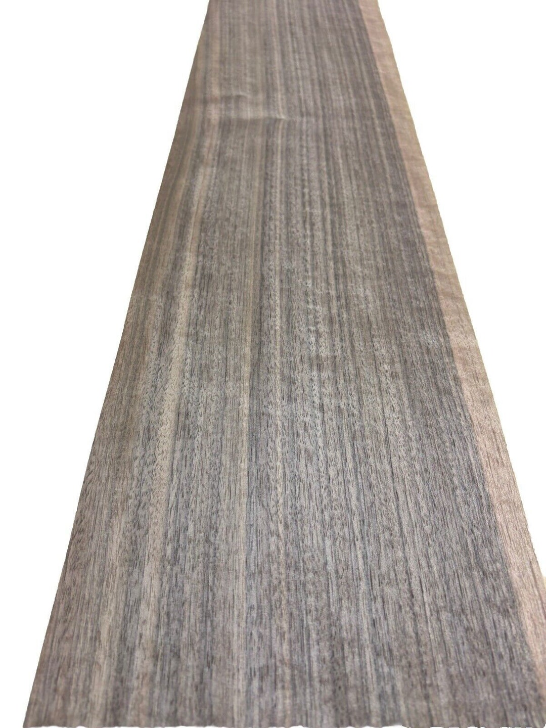 Walnut Quarter Cut Wood Veneer Sheet 7" X 106" Raw No Backing 1/42 ...