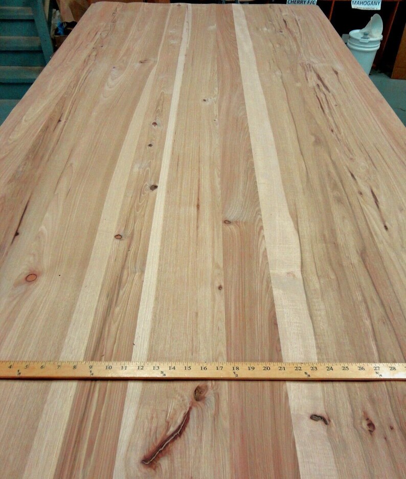 Hickory Pecan Rustic Planked Knotty FINISHED Wood Veneer - Etsy