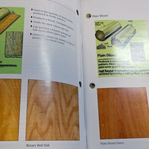 Wood Veneer Sample Book 100 Species 5 X 8 Size - Etsy