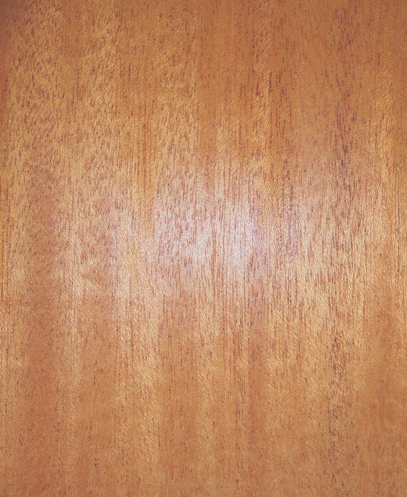 Mahogany Sapele Ribbon African Wood Veneer 4 X 36 Raw No Backing 1/42 ...