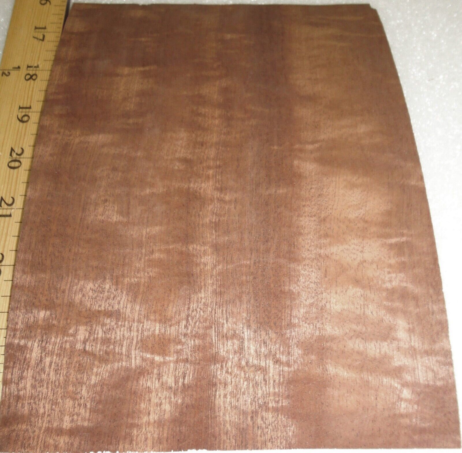 Makore Figured Block Mottle Wood Veneer 6" X 8" Raw No Backing 1/42 ...