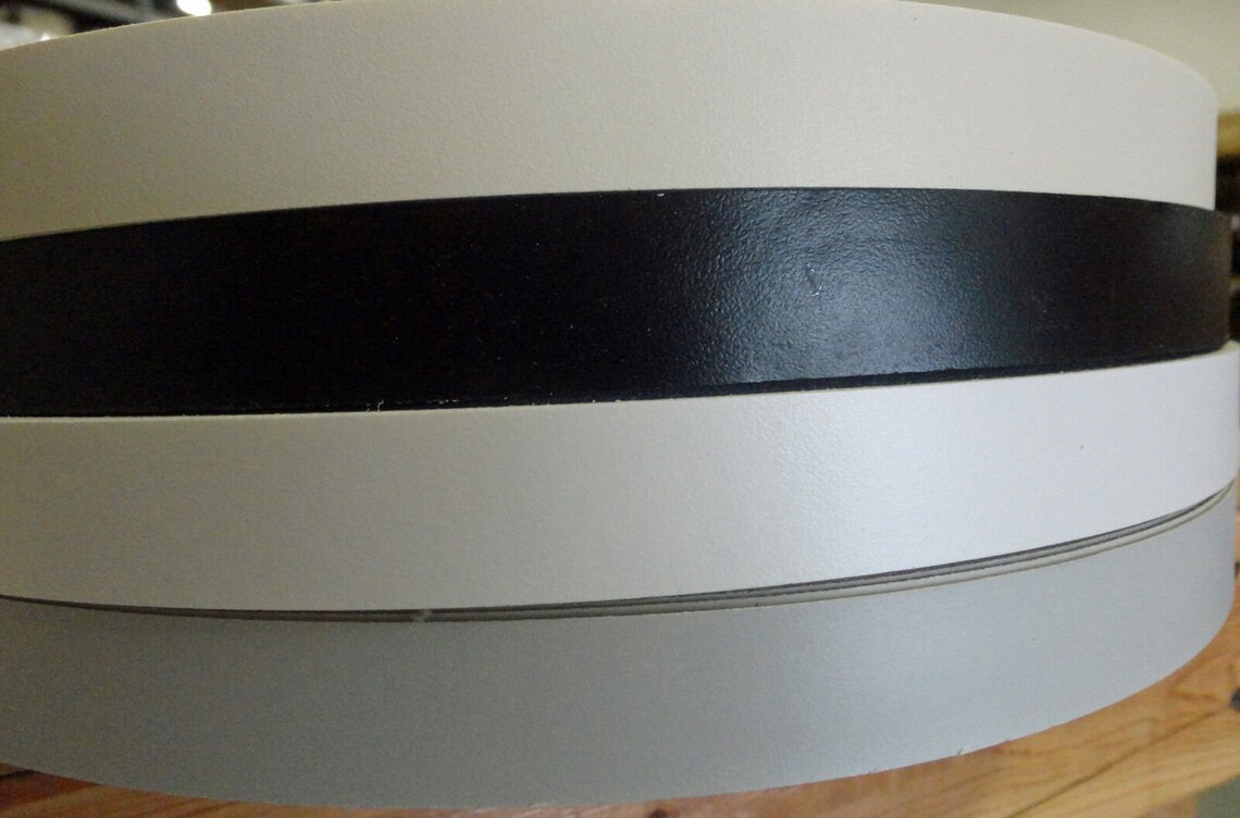 PVC Edgebanding White or Almond or Black or Gray in - Etsy
