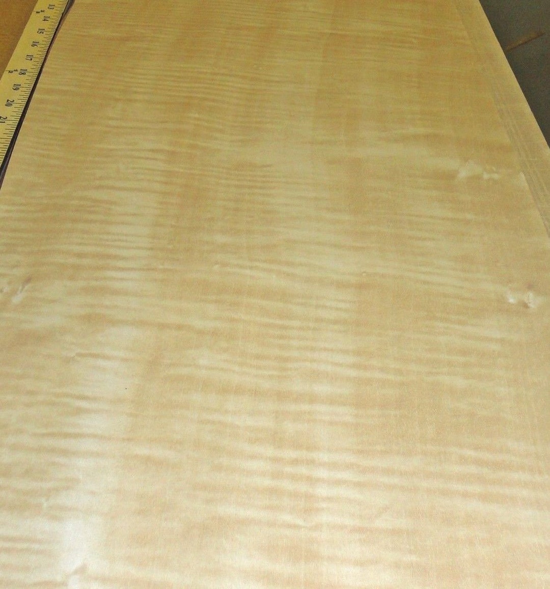 Anigre Figured Tiger Wood Veneer 15" X 123" Raw No Backing 1/42 ...
