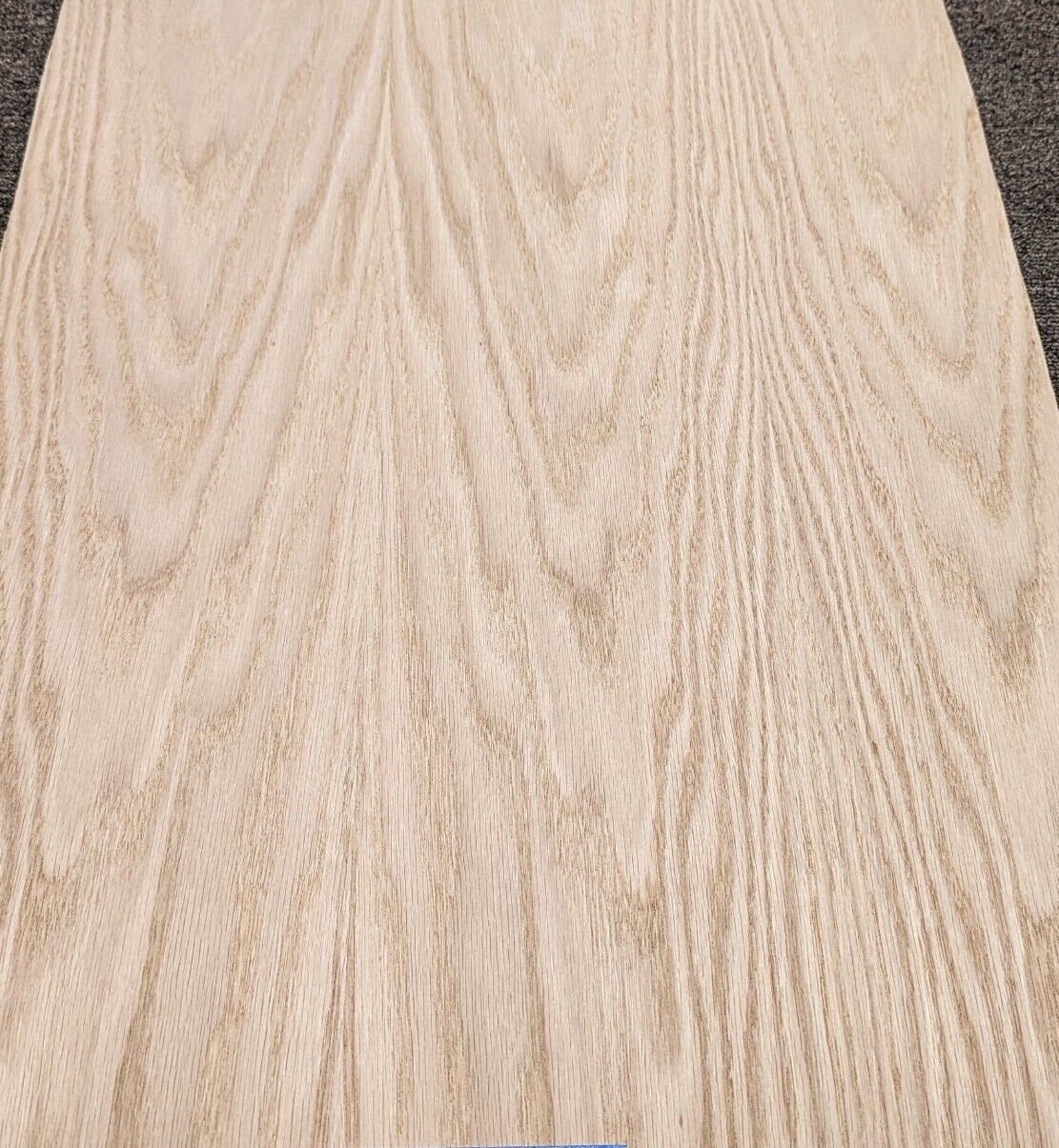 White Oak Wood Veneer 19 X 30 on Paper Backer A Grade Quality 1/40 ...