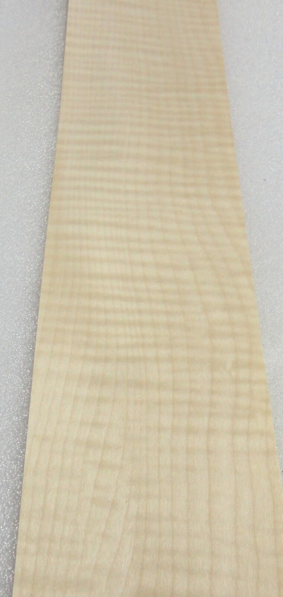 Maple Sycamore Curly Figure Tiger Wood Veneer 4" X 22" Raw No Backer 1/ ...