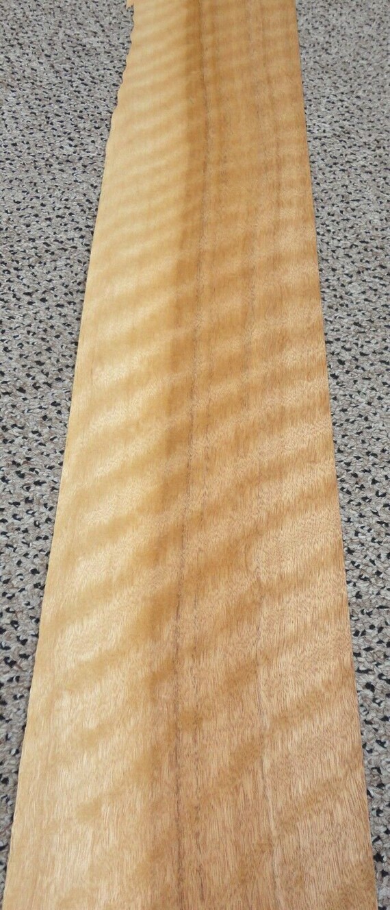 Mahogany Figured Bosse african Cedar Wood Veneer 5 X | Etsy