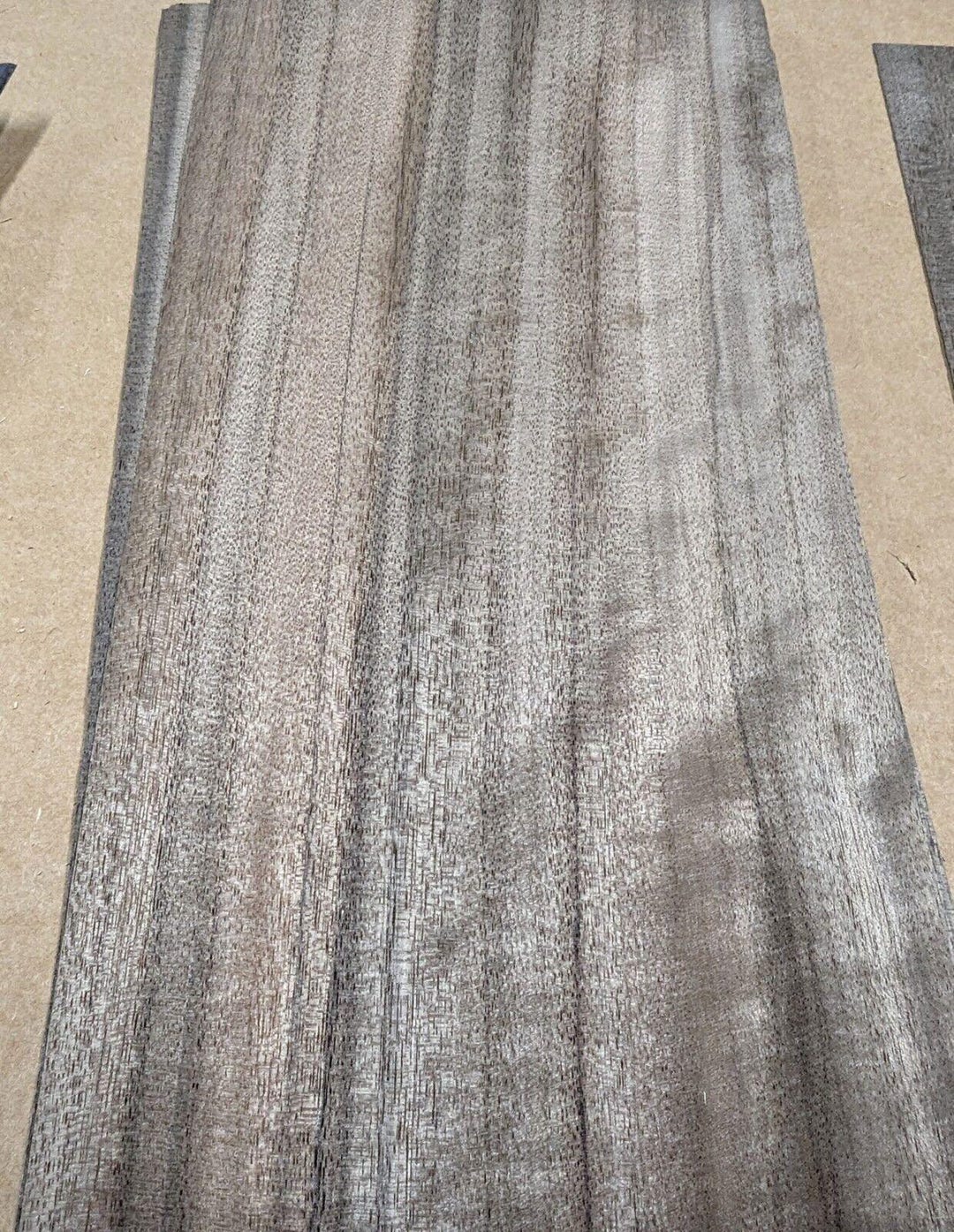 Walnut Australian Quarter Cut Wood Veneer 6" X 12" Raw No Backing 1/42 ...