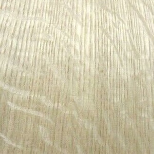 White Oak Quarter Tiger Flake Wood Veneer 24" X 48" on Wood Back 1/25 ...