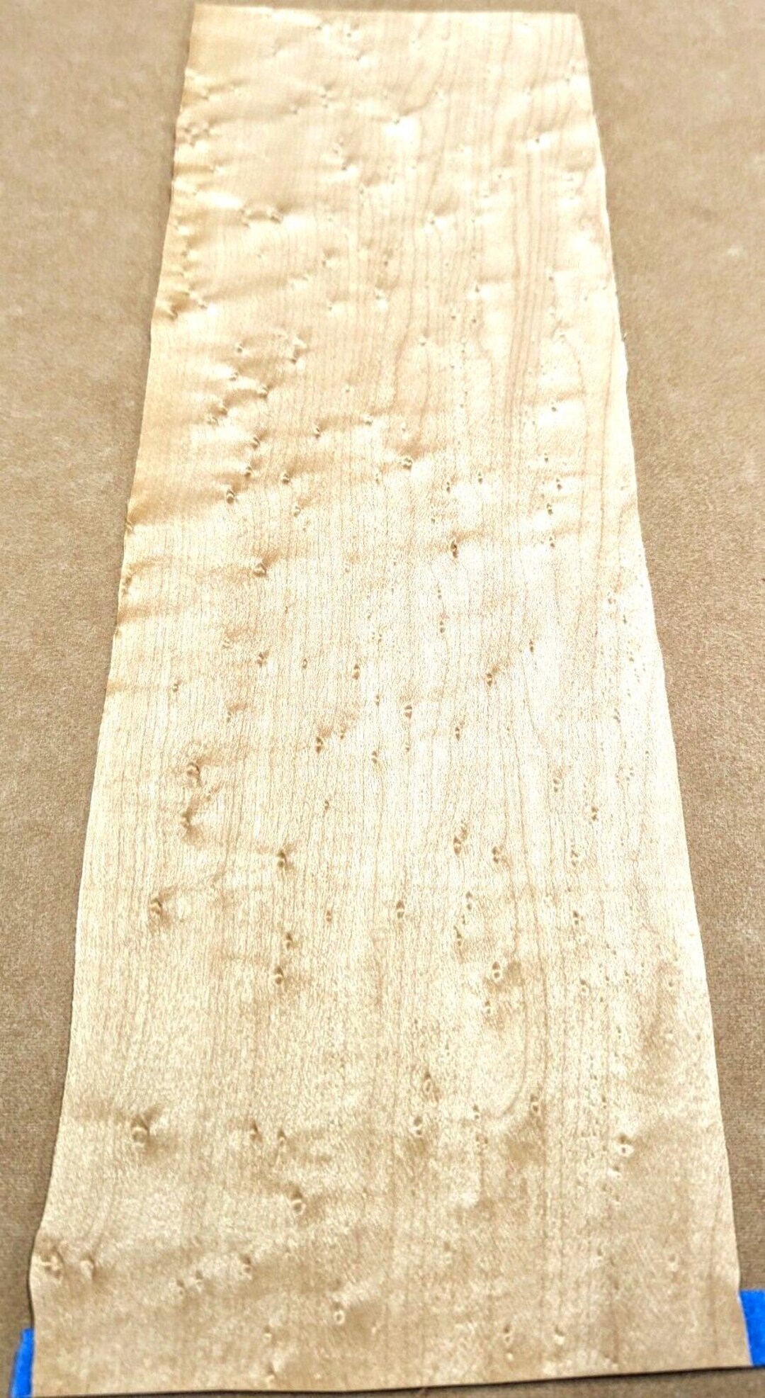 Birdseye Maple Figured Wood Veneer 6" X 17" Raw No Backing A Grade 1/42 ...