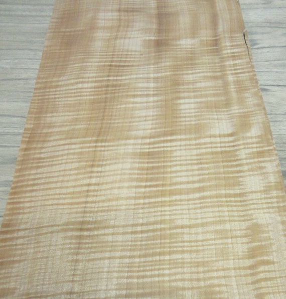 Anigre Figured Fiddleback Wood Veneer 12 X 26 Raw | Etsy