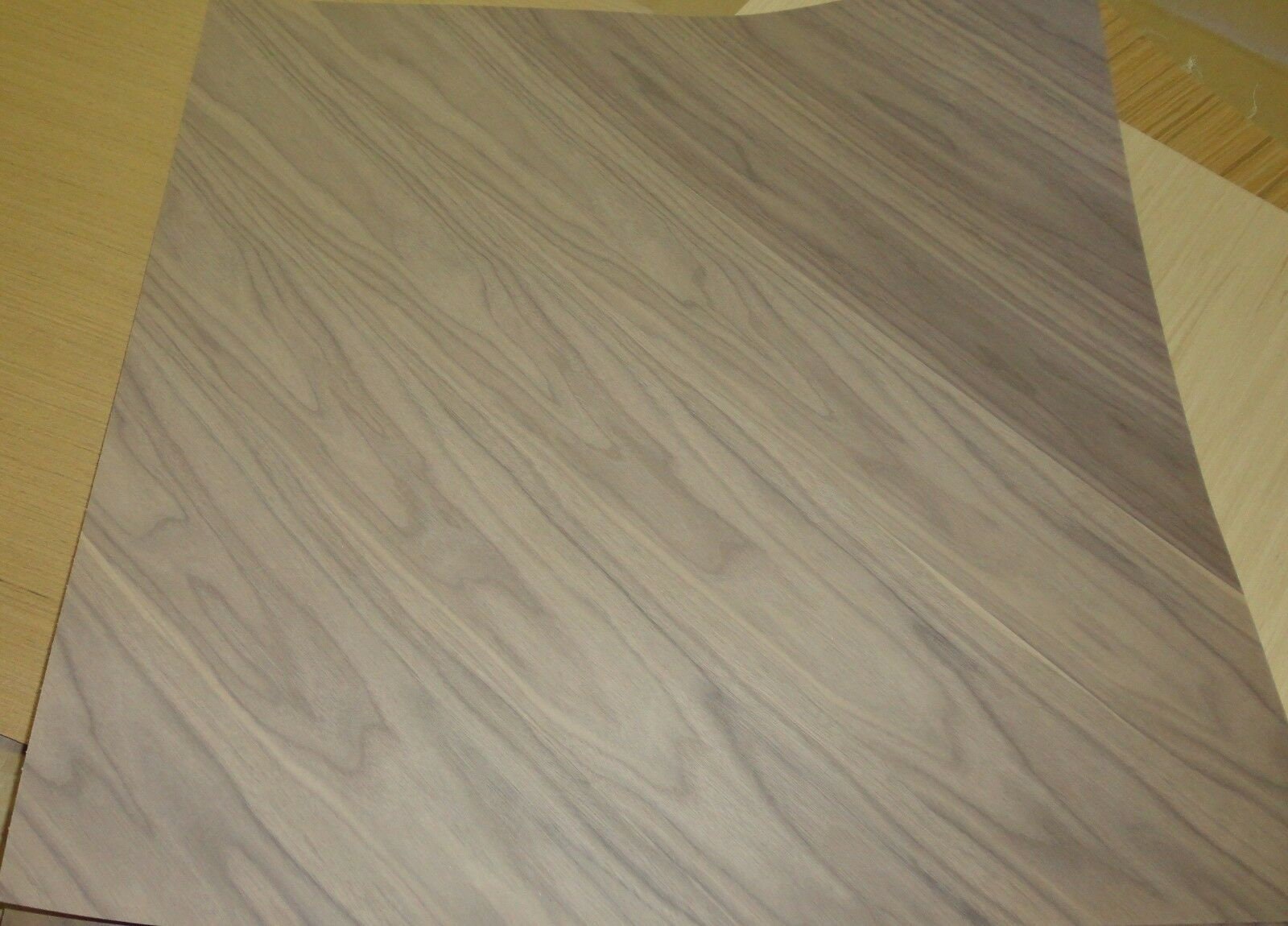 Walnut Diagonal Grain Wood Veneer Sheet 24 X 24 on | Etsy UK