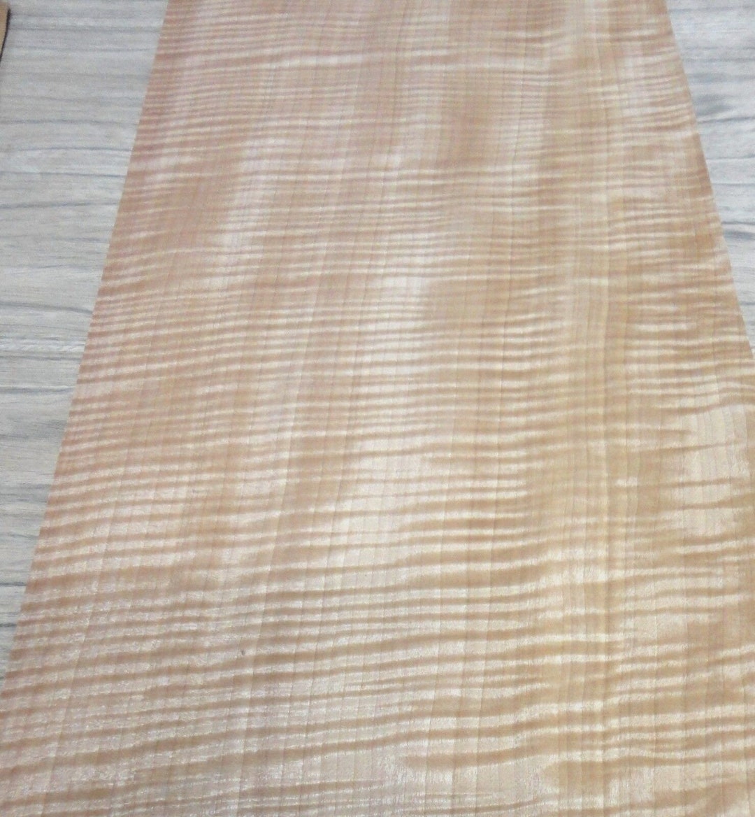 Anigre Figured Fiddleback Wood Veneer 12 X 31 Raw - Etsy