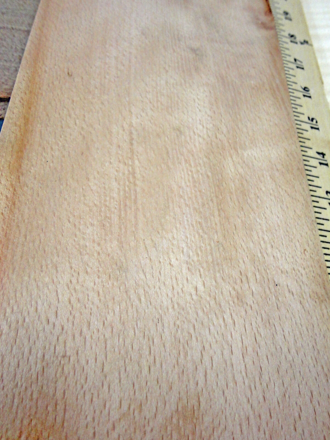 Steamed Beech Wood Veneer 6" X 112" Raw No Backing 1/42" Thickness ...
