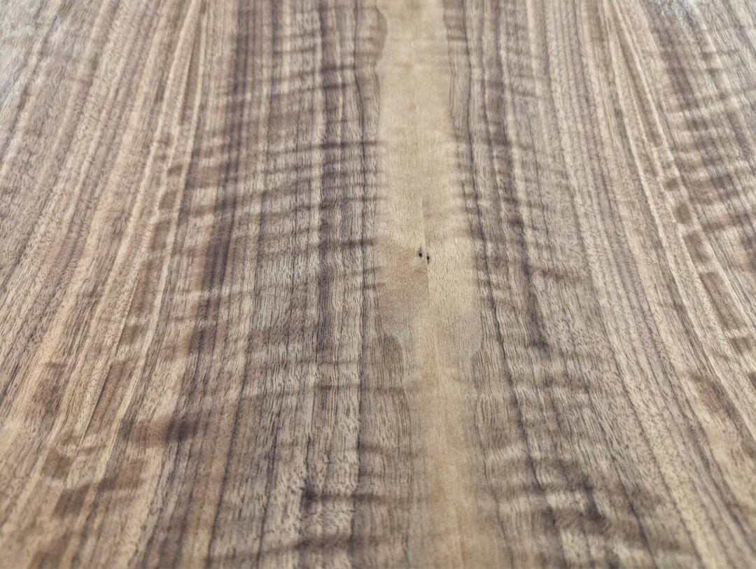 Walnut Ropey Figured Quilted Wood Veneer 48" X 96" on Paper Backer 1/40 ...