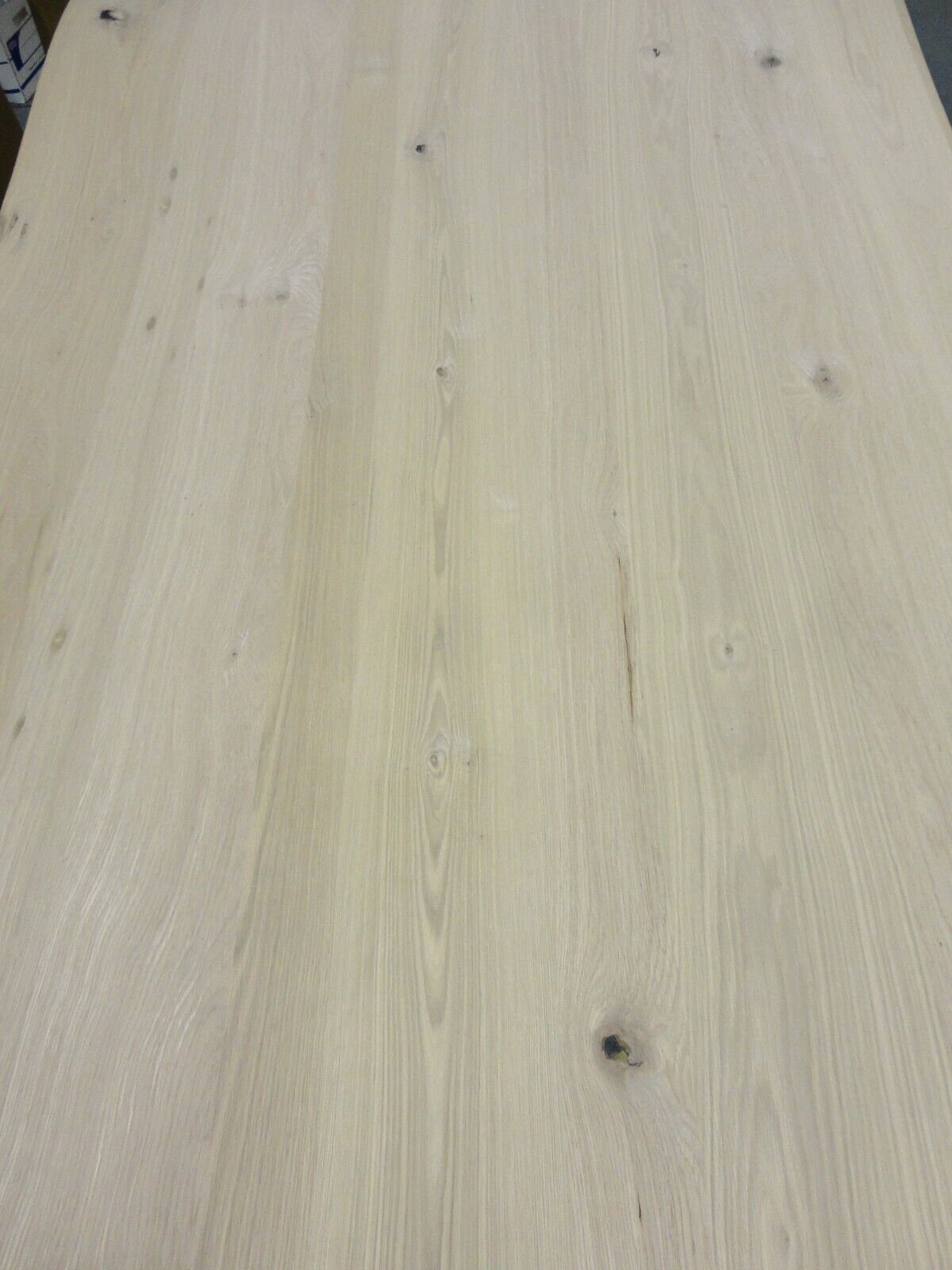 Oak White Rustic Plank Knotty Wood Veneer 48 X 96 on Paper Backer 1/40 ...