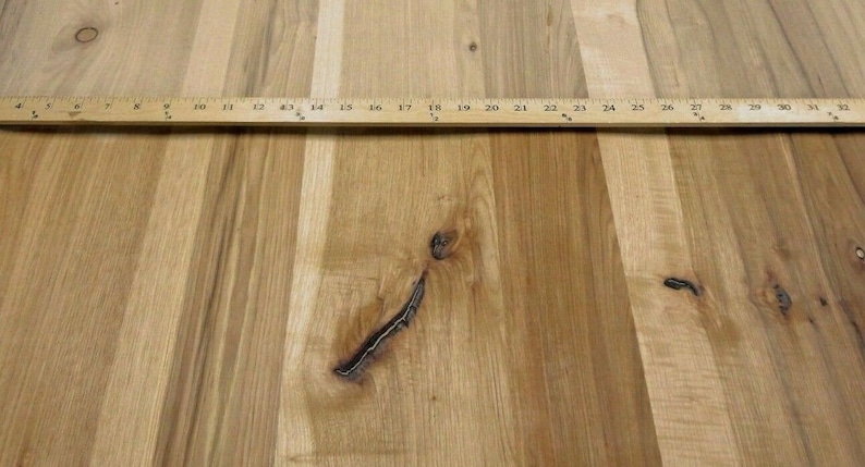 Hickory Pecan Rustic Planked Knotty Wood Veneer 48 X - Etsy