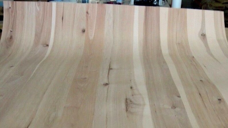 Hickory Pecan Rustic Planked Knotty Wood Veneer 24 X - Etsy