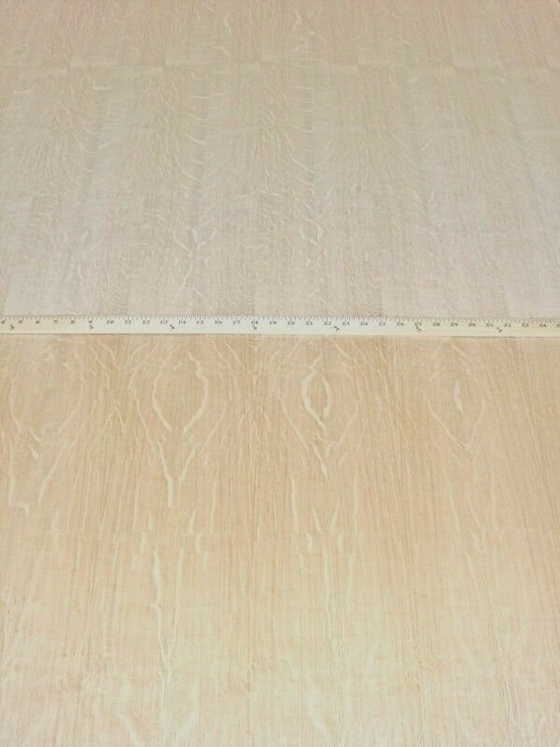 Oak White Flake Wood Veneer 24x 96 With Peel and - Etsy