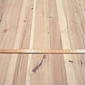 Hickory Pecan Rustic Plank Knotty Wood Veneer 48 X - Etsy