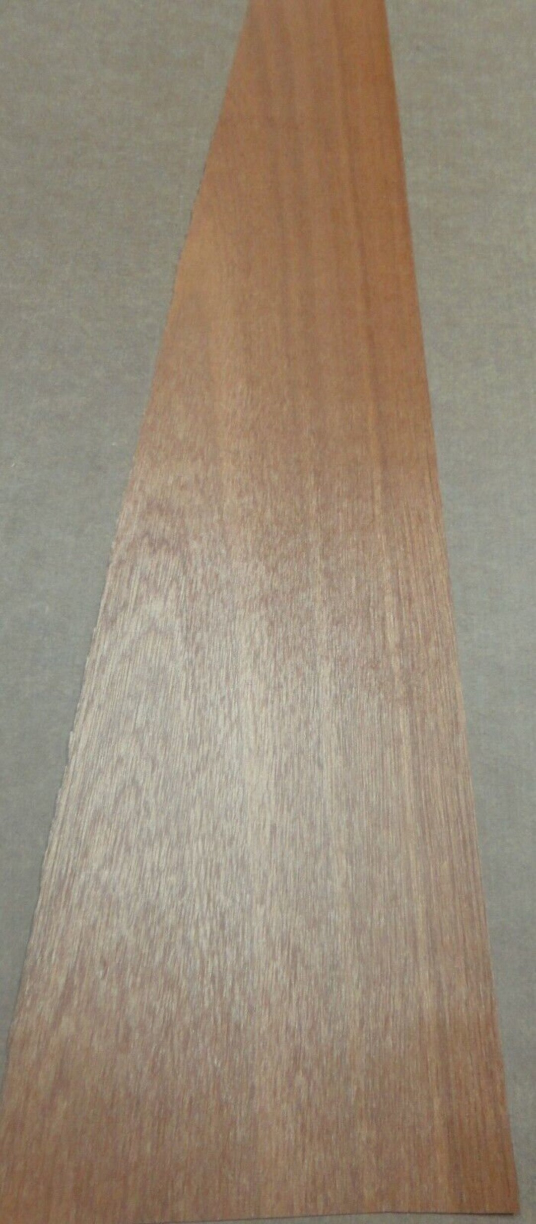 Mahogany Royal Jequitiba Brazilian Wood Veneer 4" X 24" Raw No Back 1/ ...