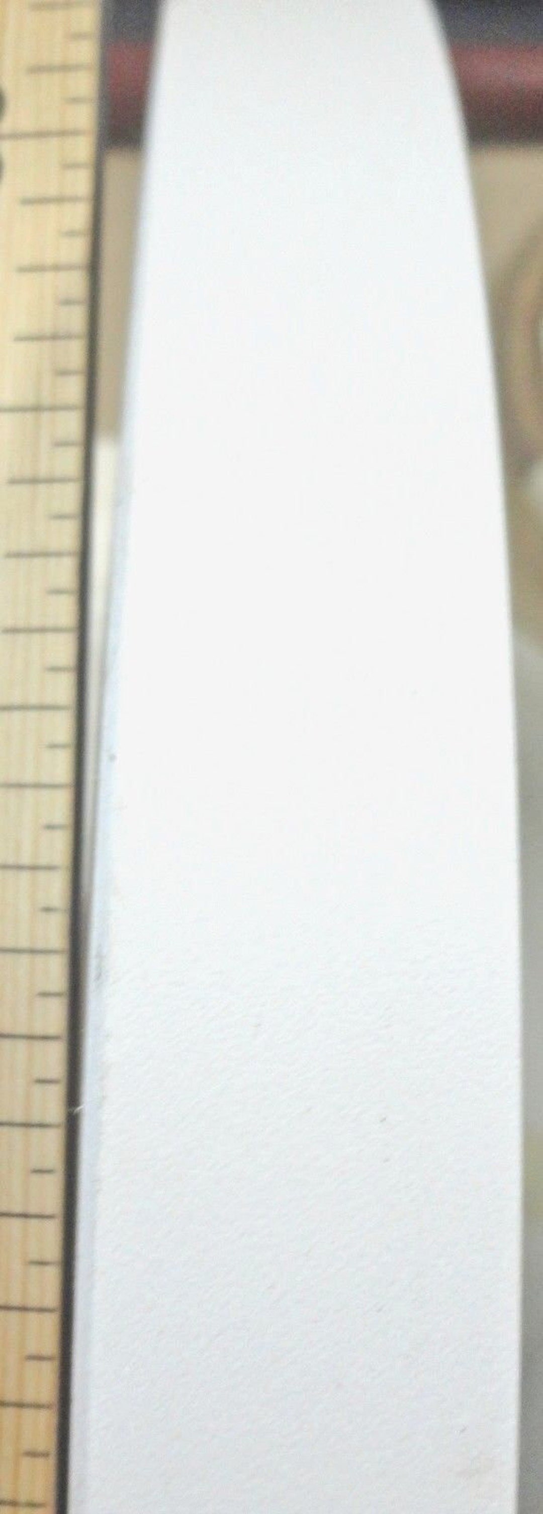 New White Formica 7223 PVC Edgebanding 15/16" X 120" No Adhesive 1/50 ...
