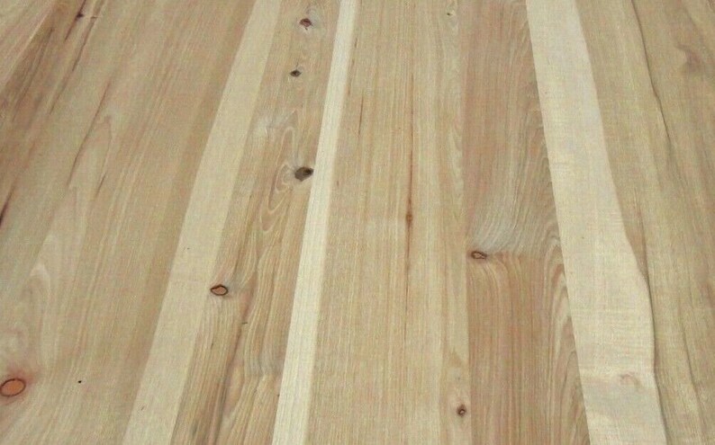 Hickory Pecan Rustic Planked Knotty Wood Veneer 48" X 24" on Paper ...