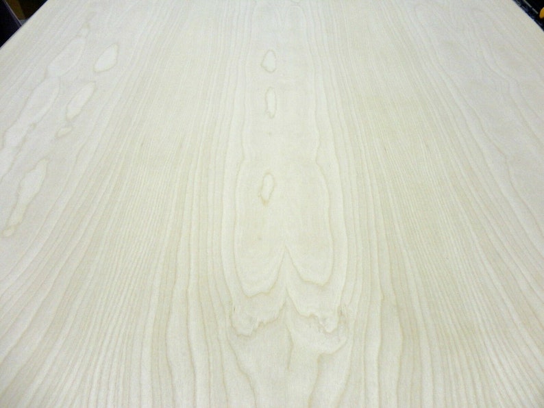 Birch White Wood Veneer 24 X 96 With Peel and | Etsy