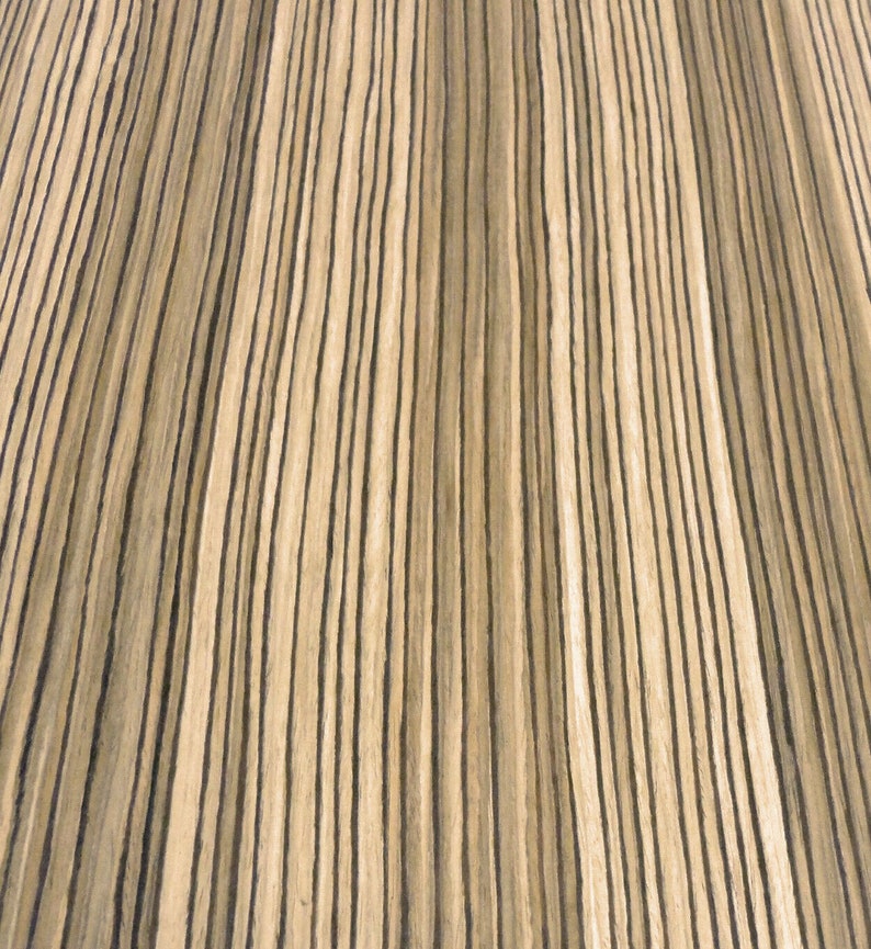 Zebrawood Composite Wood Veneer 24 X 48 With Paper - Etsy