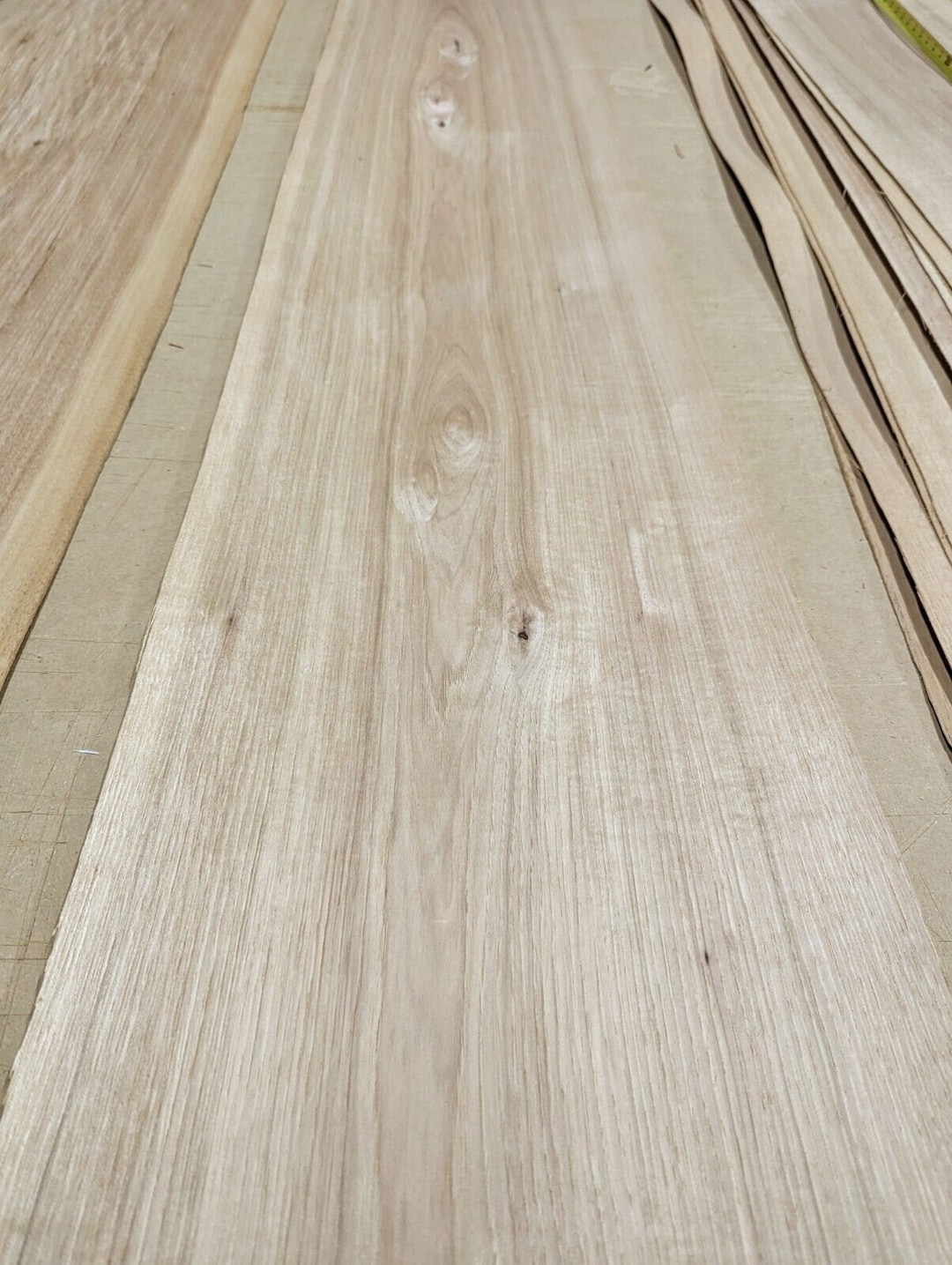 Hickory Pecan Wood Veneer Sheet 14" X 84" Raw No Backing 1/24" Special ...