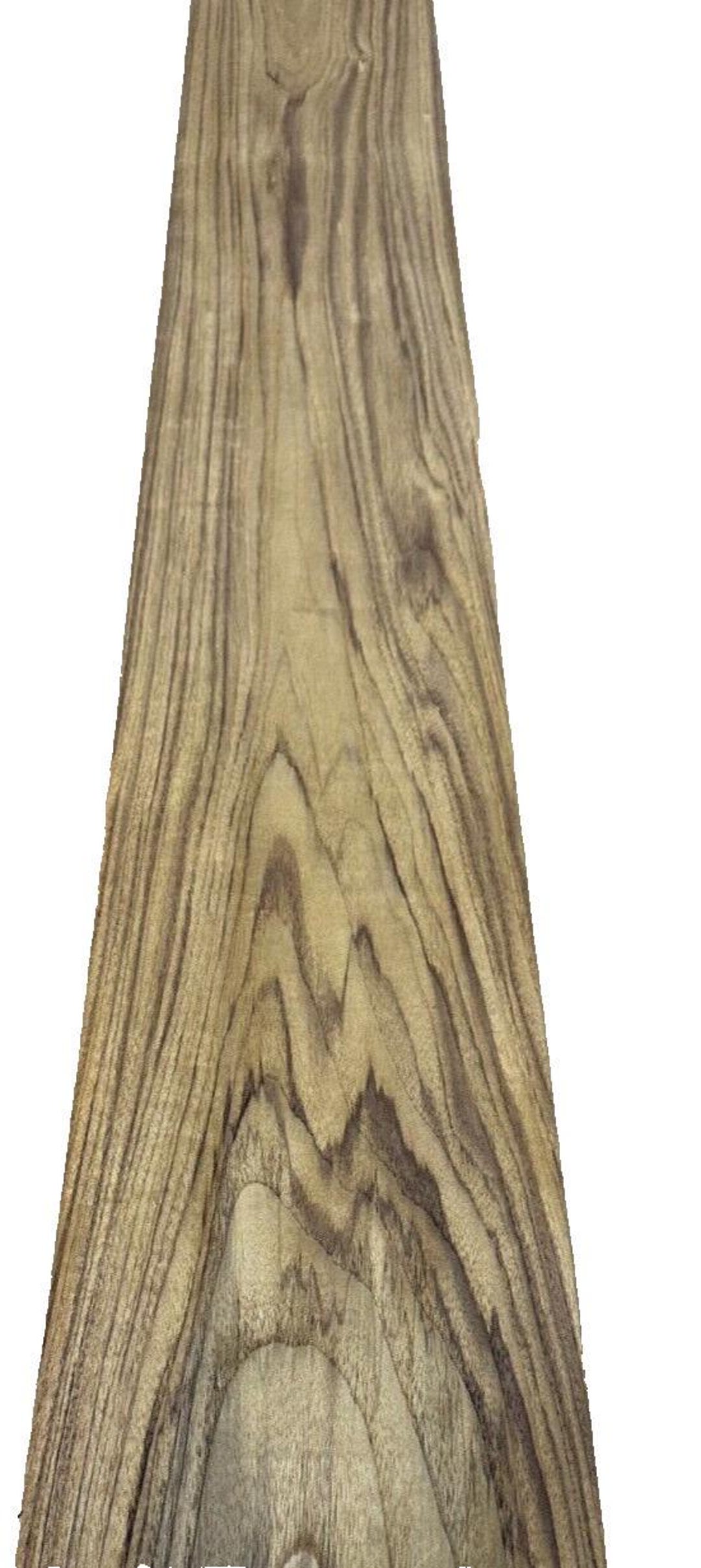 Teak Flat Cut Grain Wood Veneer Sheet 9" X 103" Raw No Backing 1/42 ...