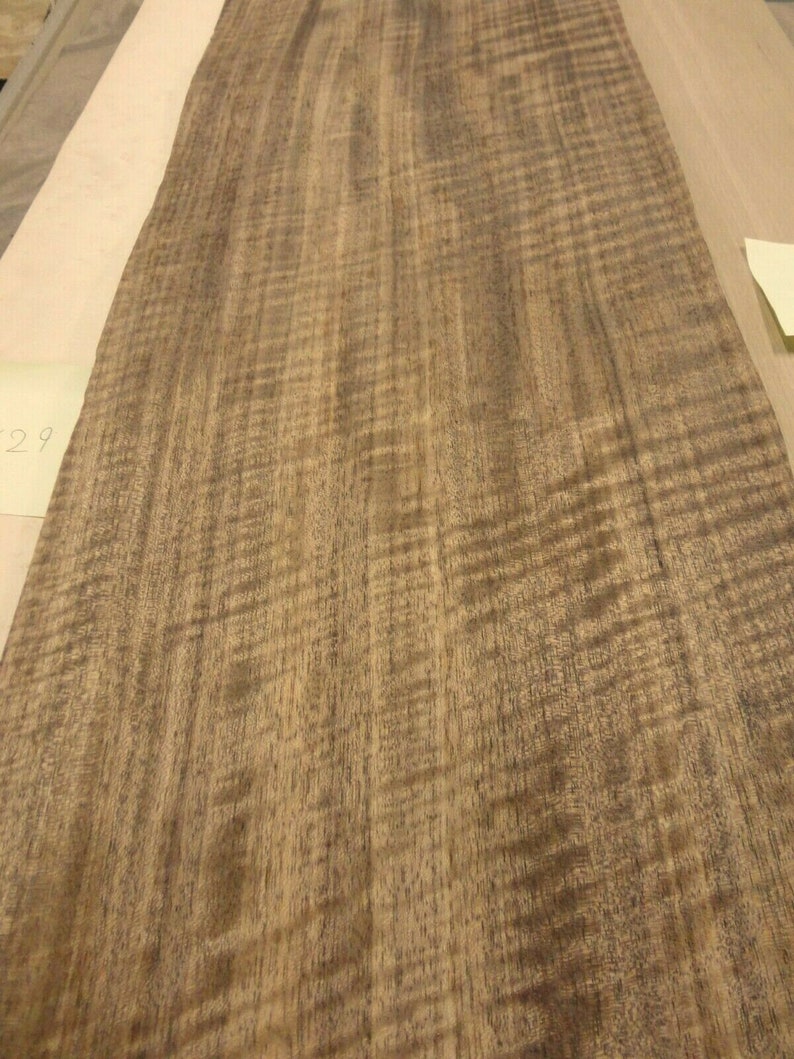Etimoe Figured African Walnut Wood Veneer 10 X 36 - Etsy