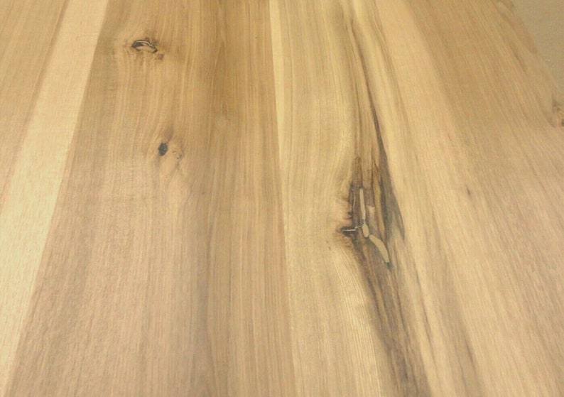 Hickory Pecan Rustic Planked Knotty Wood Veneer 48" X 24" on Paper ...