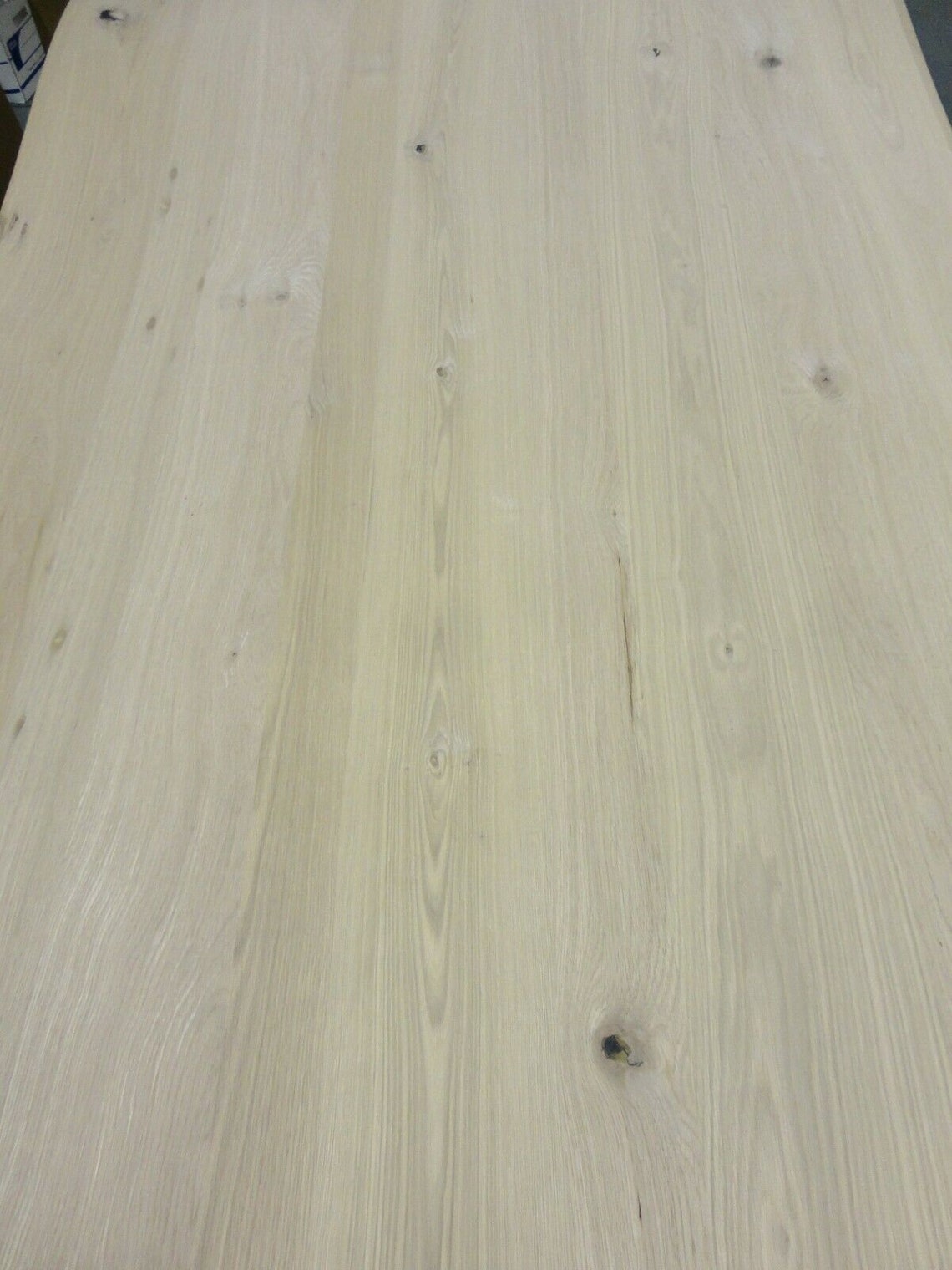Oak White Rustic Plank Knotty Wood Veneer 48 X 96 - Etsy