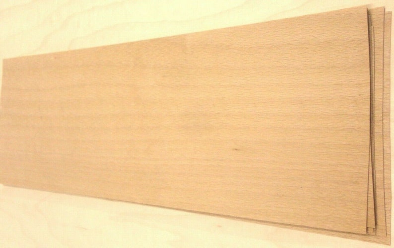 Steamed Beech Wood Veneer 4 X 910 Raw No | Etsy