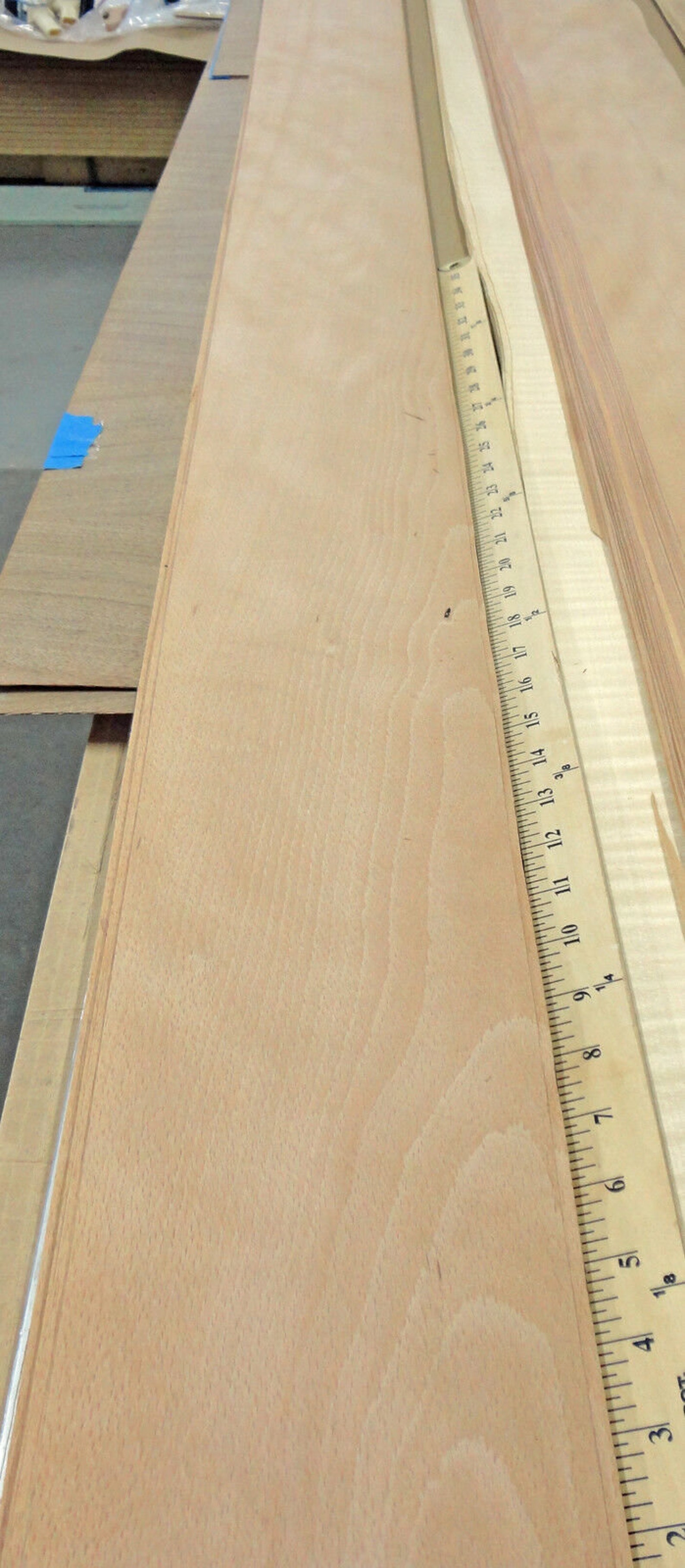 Steamed Beech Wood Veneer 6 X 112 Raw No Backing | Etsy