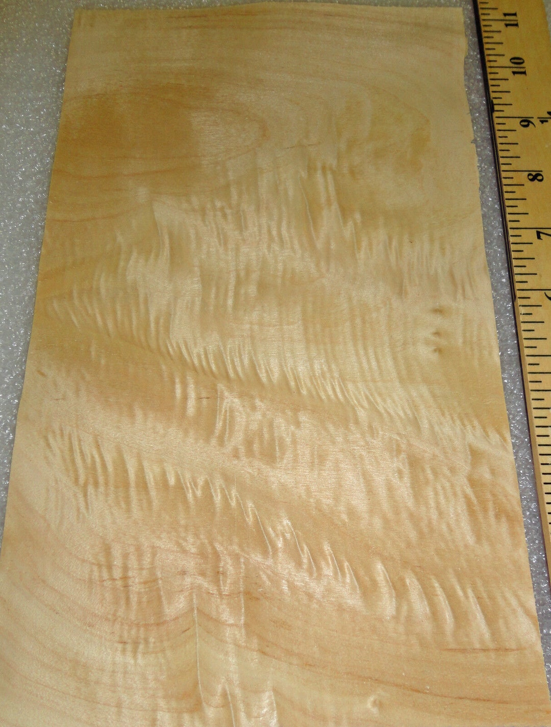 Mappa Burl Wood Veneer 10" X 6" Raw No Backing 1/42" Thickness Sheet ...