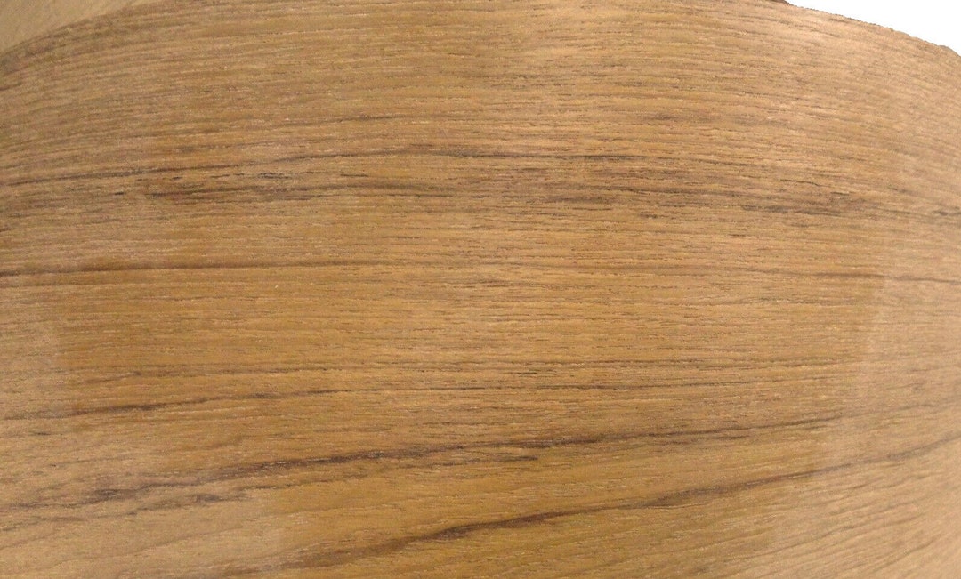 Teak Wood Veneer Edgebanding 2-1/2" X 96" With Preglued Hot Melt ...